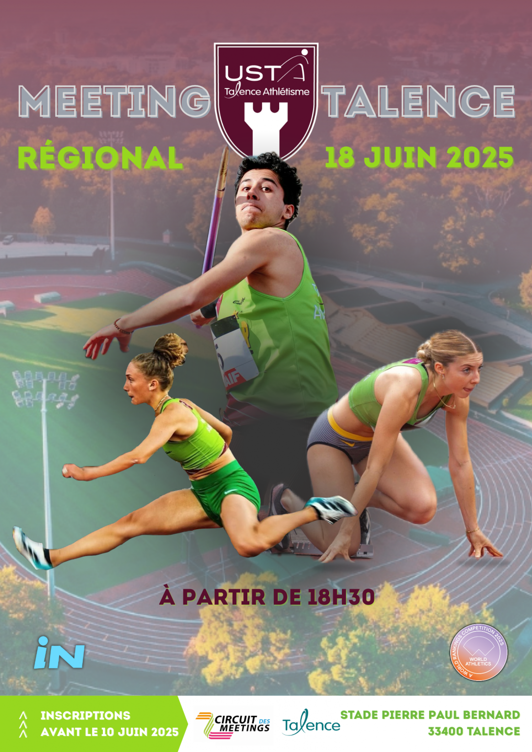 Circuit des Meetings 2025 - athlelana